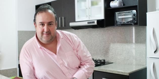 La casa del actor Alejandro Gutiérrez