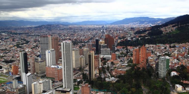 Bogotá, la ciudad de los rascacielos en Colombia