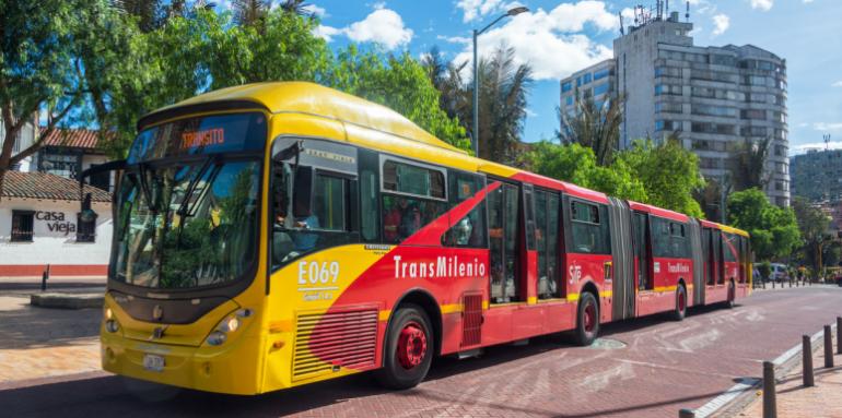 Barrios de Bogotá con estaciones de TransMilenio cercanas